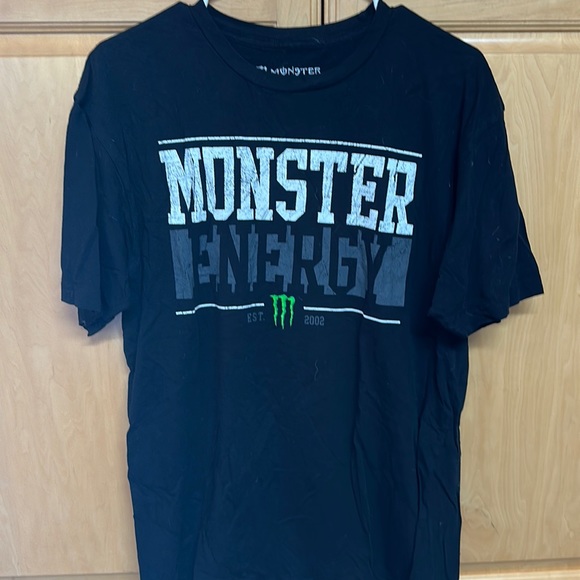 Shirts | Monster Energy Tee Large | Poshmark